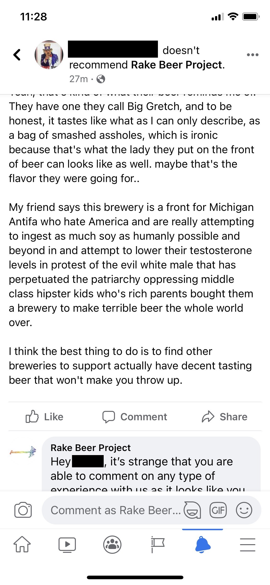 Rake Beer Project Dragged Over Coals for Reppin’ Michigan's Gov ...
