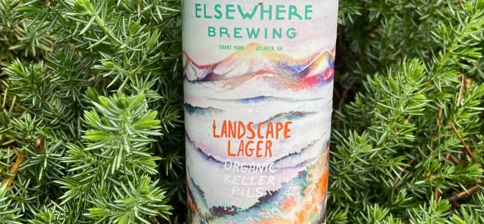 Elsewhere Brewing | Landscape Lager Organic Keller Pils - PorchDrinking
