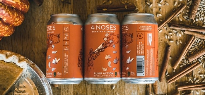 4 Noses Brewing Co. | Pump Action Imperial Pumpkin Ale - PorchDrinking