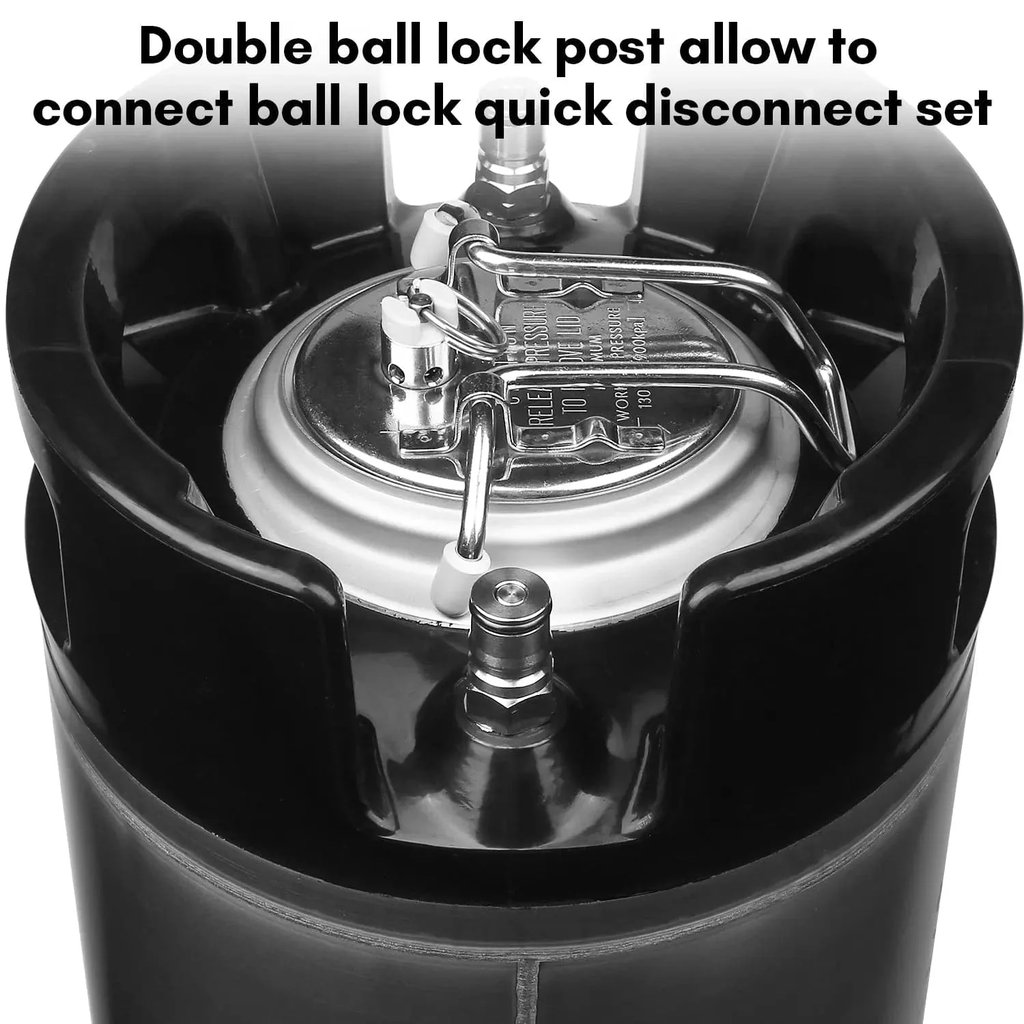 Corny Keg Guide: Sizes, Parts, Pressure, Carbonation & Setup ...